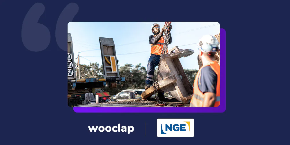 Bring your teams together with Wooclap: NGE’s inspiring example