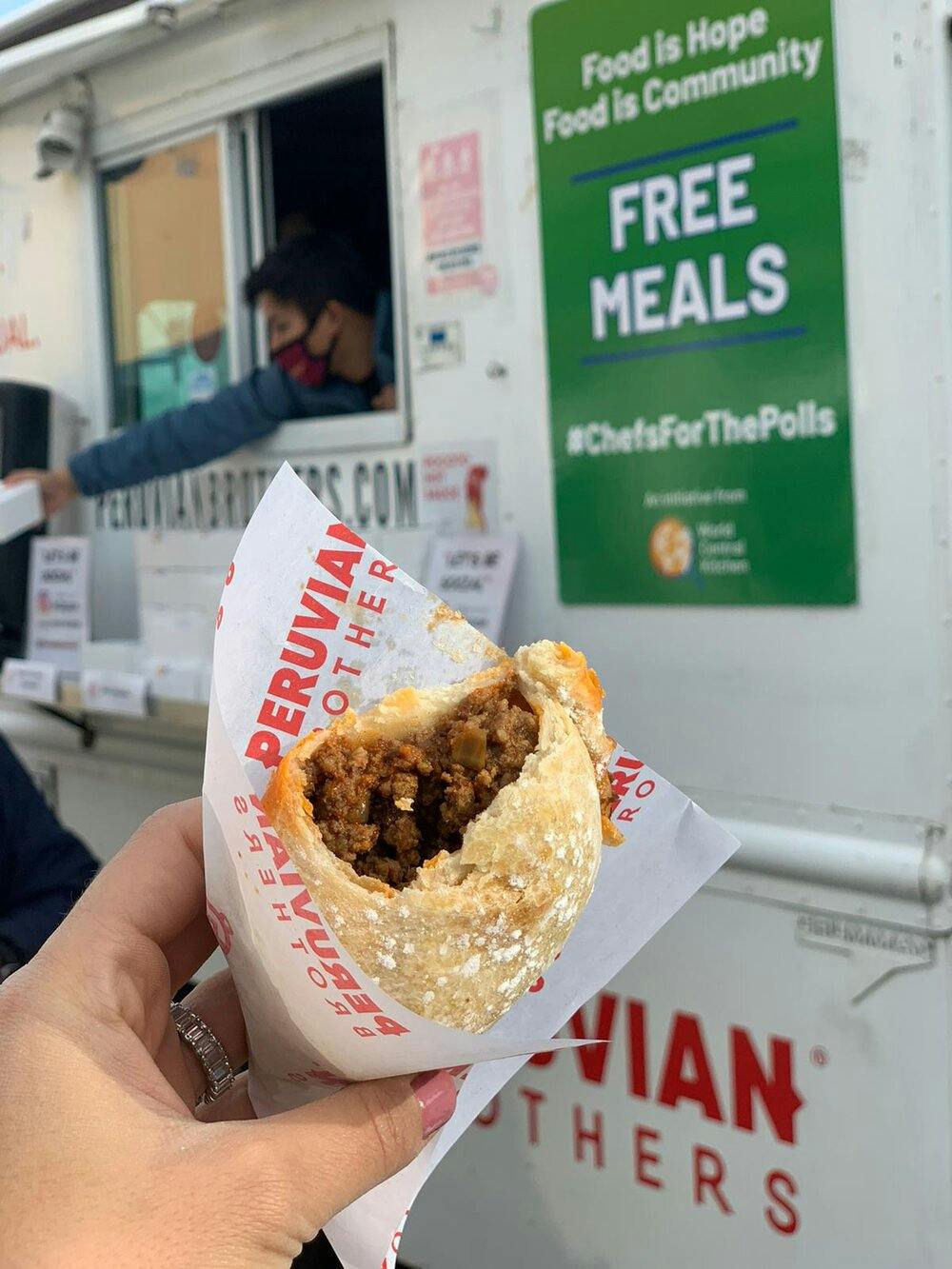 World Central Kitchen | Chefs For The Polls serves 500,000 meals