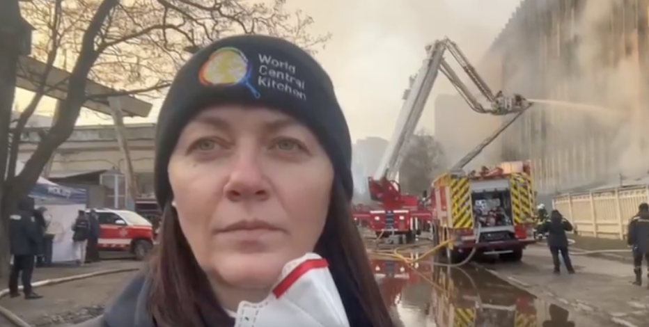 Update from Ukraine🎥 WCK’s Inna & our local emergency team...