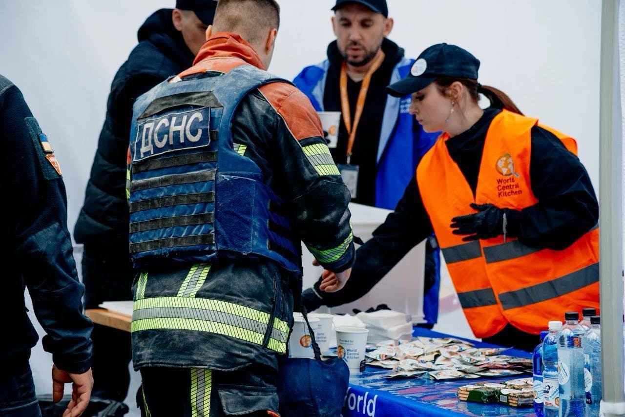 World Central Kitchen | Ukraine Team brings food and hope to frontlines