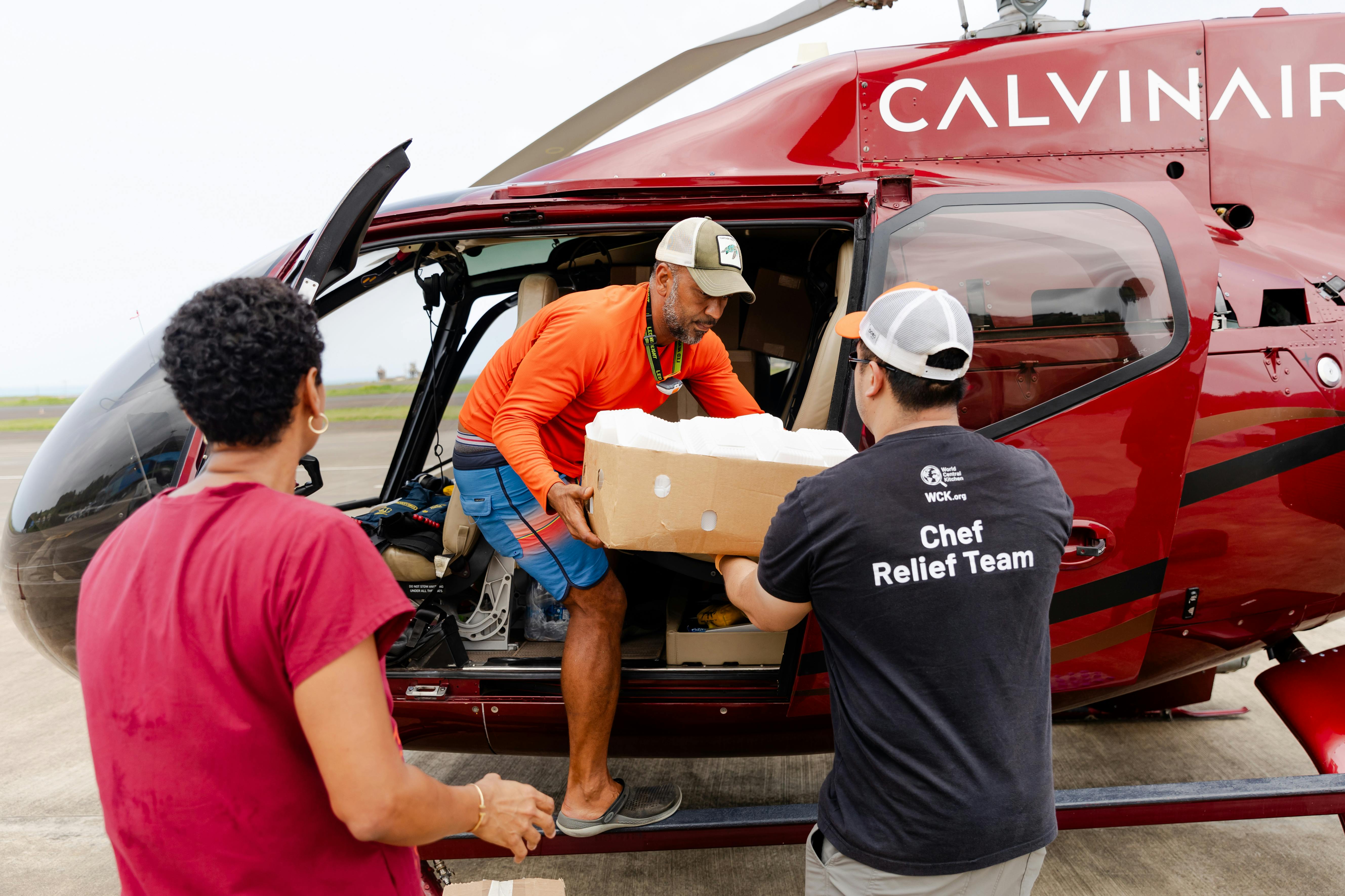 World Central Kitchen | By air & sea: Reaching islands devastated by ...