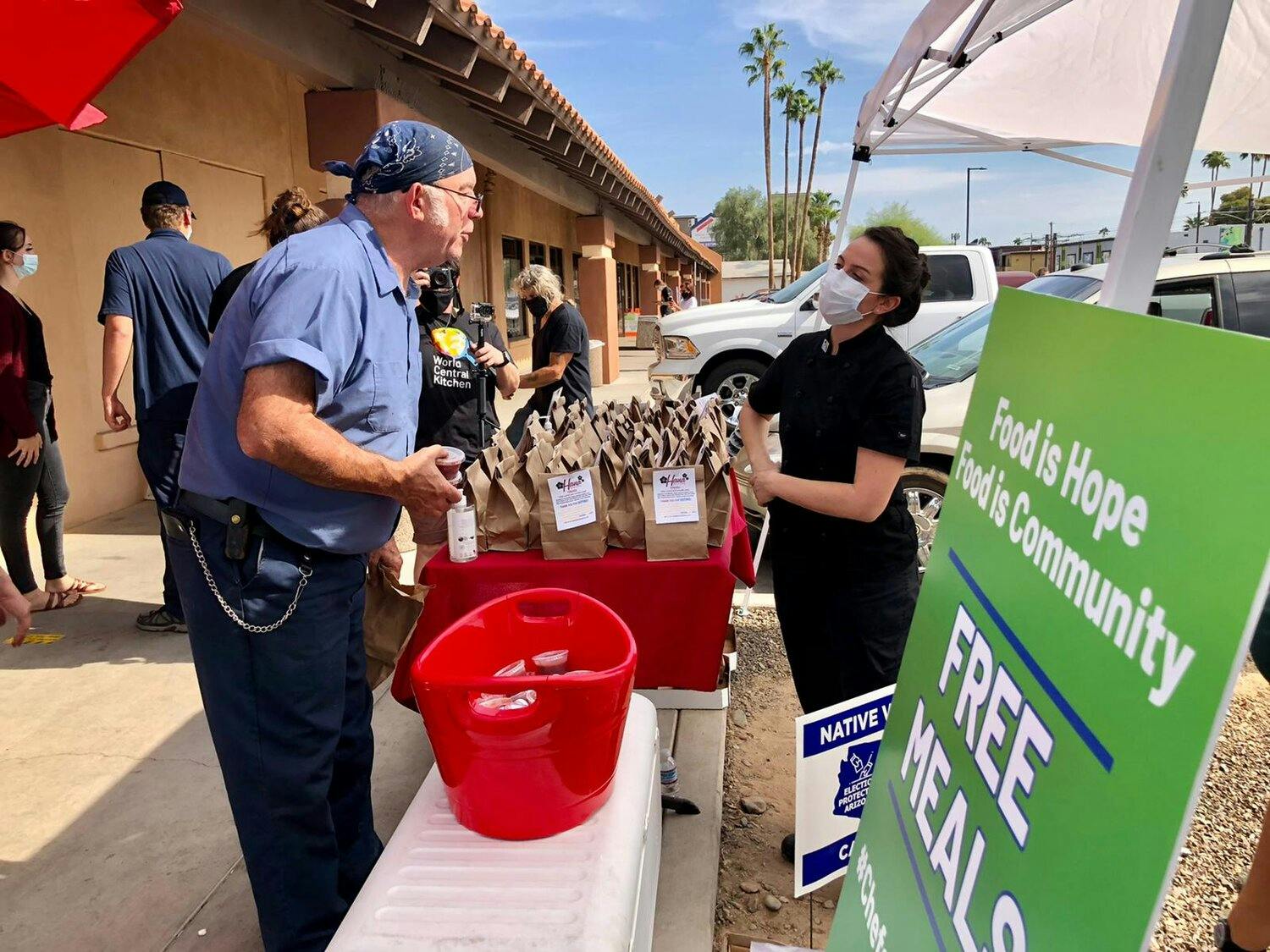 World Central Kitchen | Chefs For The Polls serves 500,000 meals