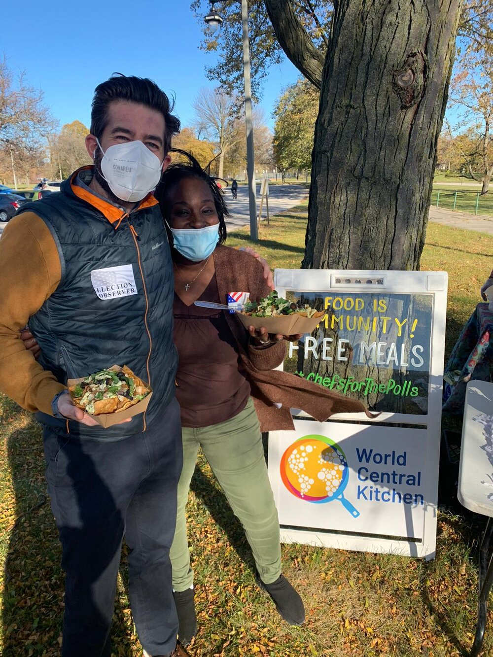 World Central Kitchen | Chefs For The Polls serves 500,000 meals