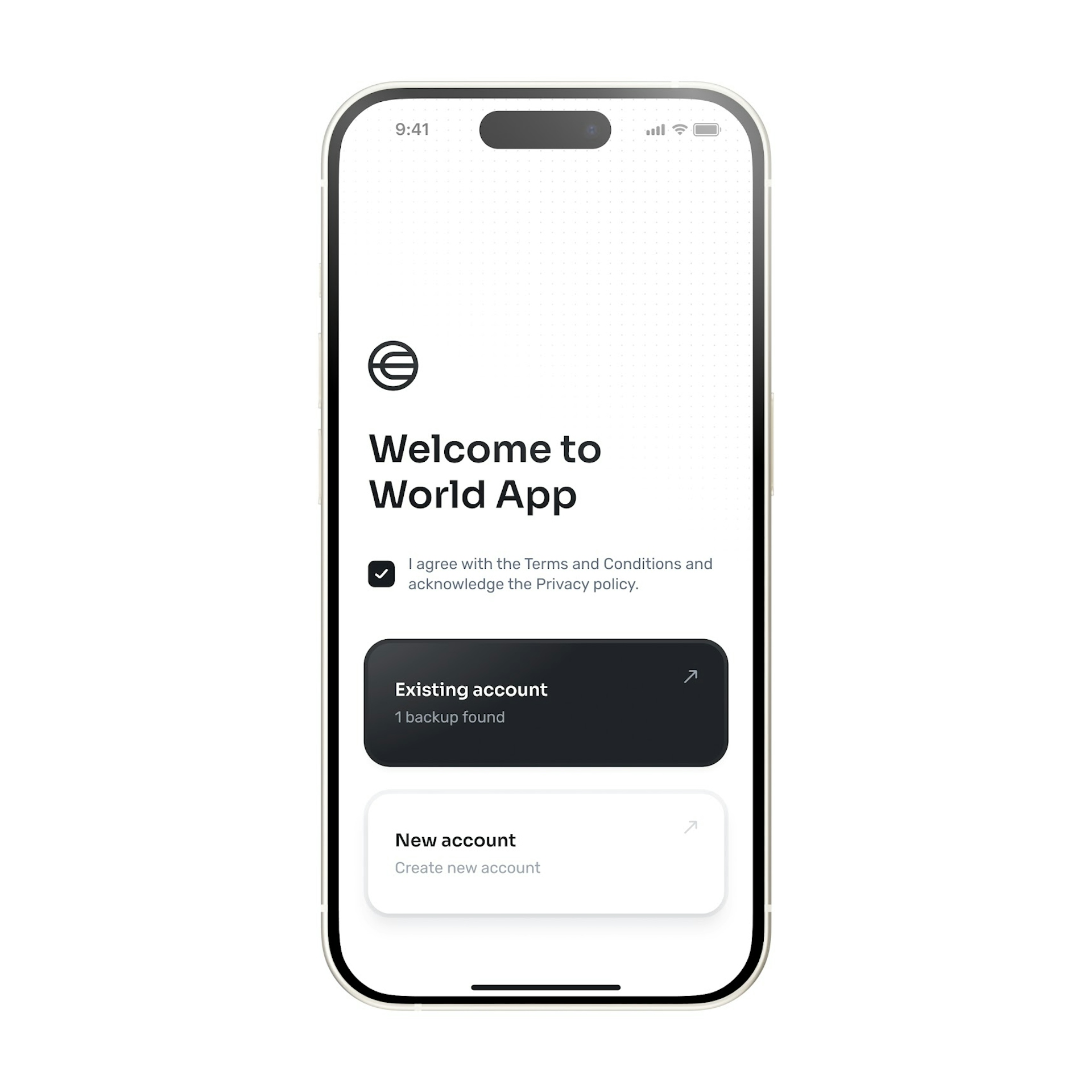 How to access, backup and restore your World App account