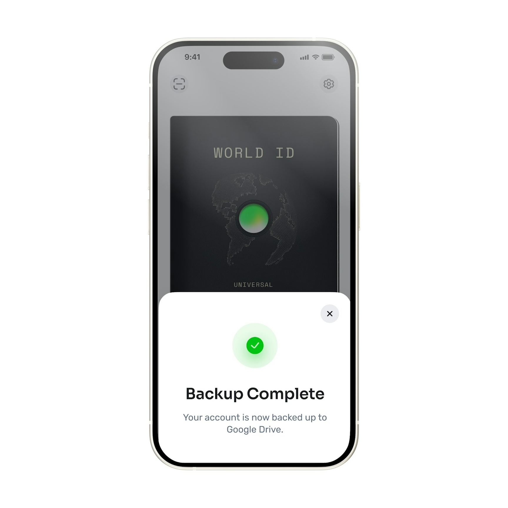 How to access, backup and restore your World App account