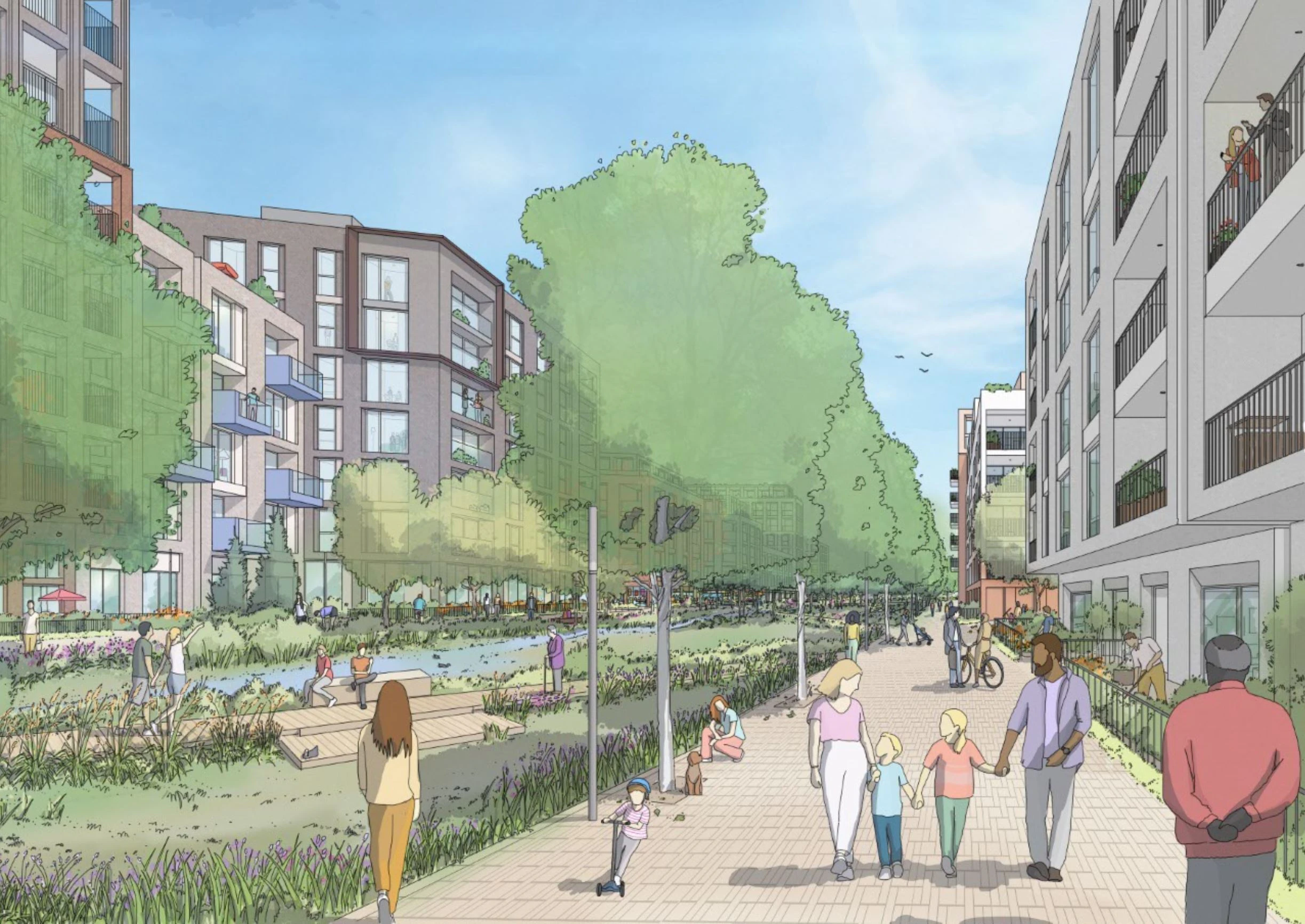 Ebbsfleet Central Masterplan | WW+P