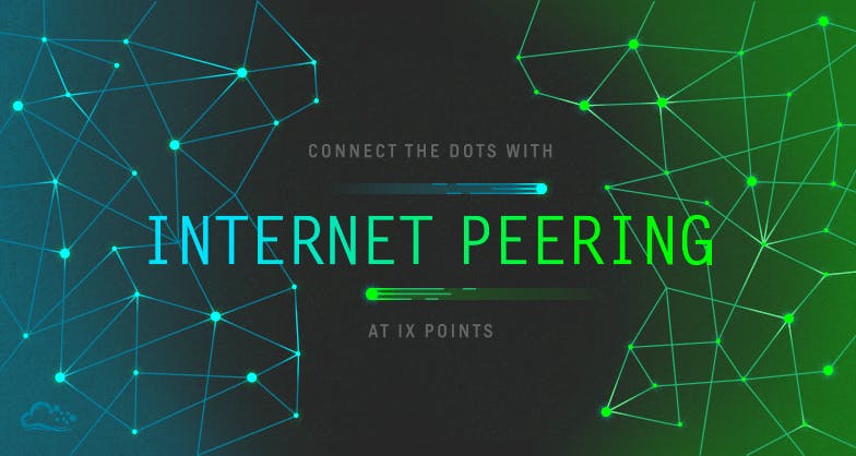 Connect the Dots with Internet Peering at IX Points