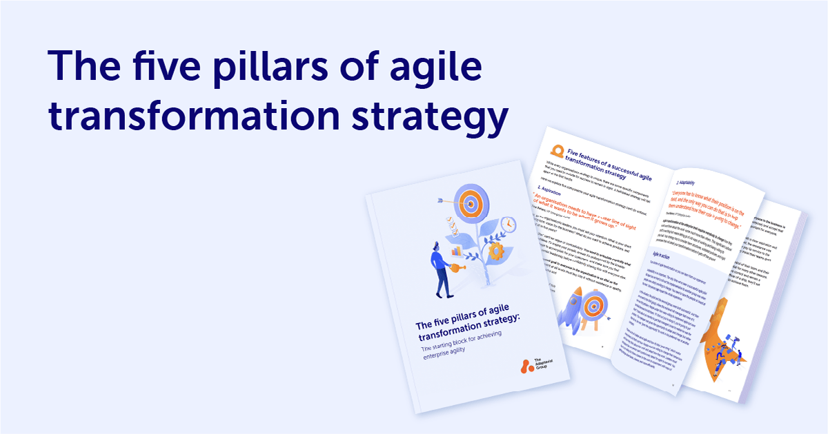 The five pillars of agile transformation strategy: the starting block ...