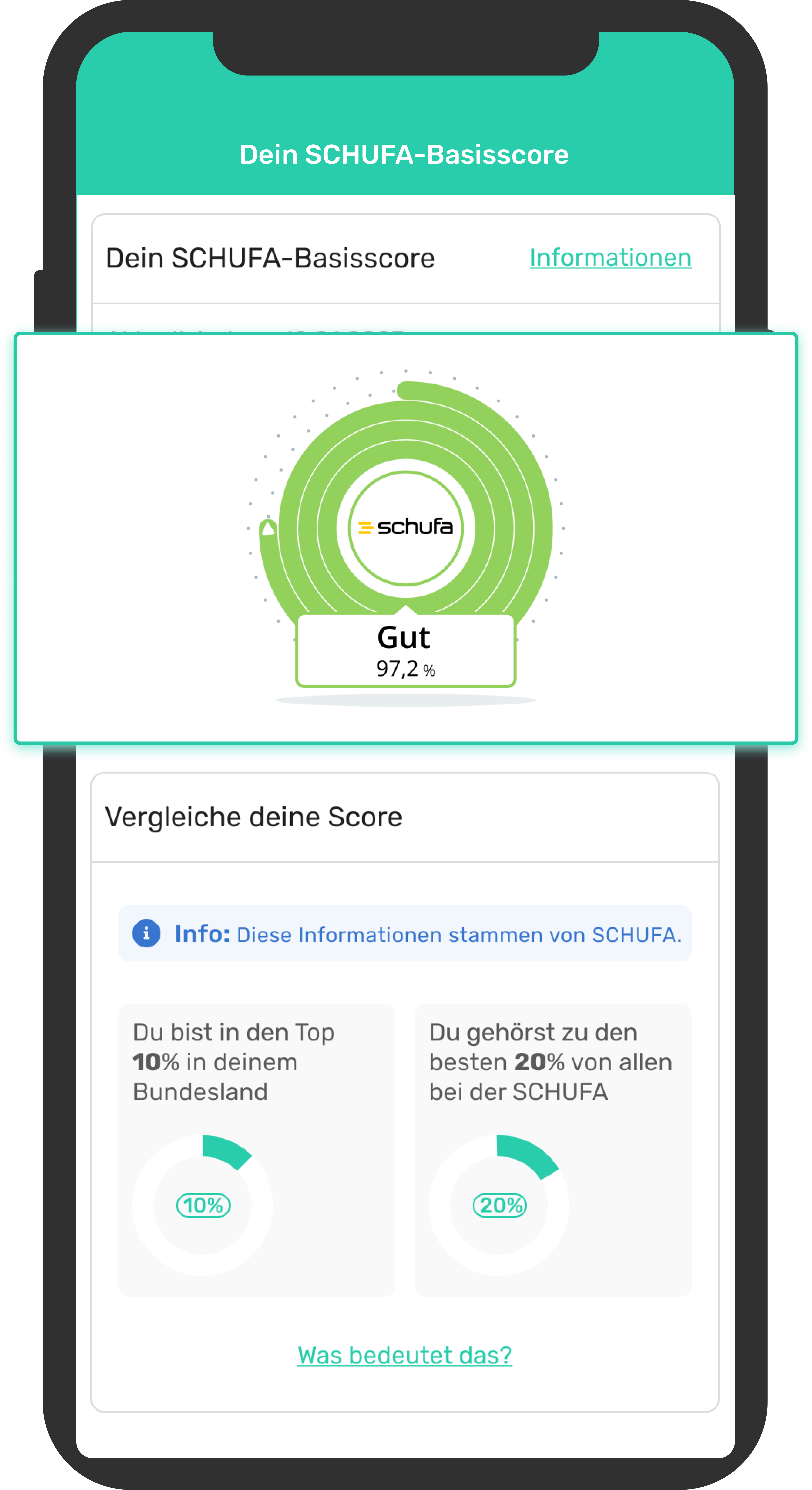 SCHUFA-Score kostenlos: Dein Basisscore online bei bonify