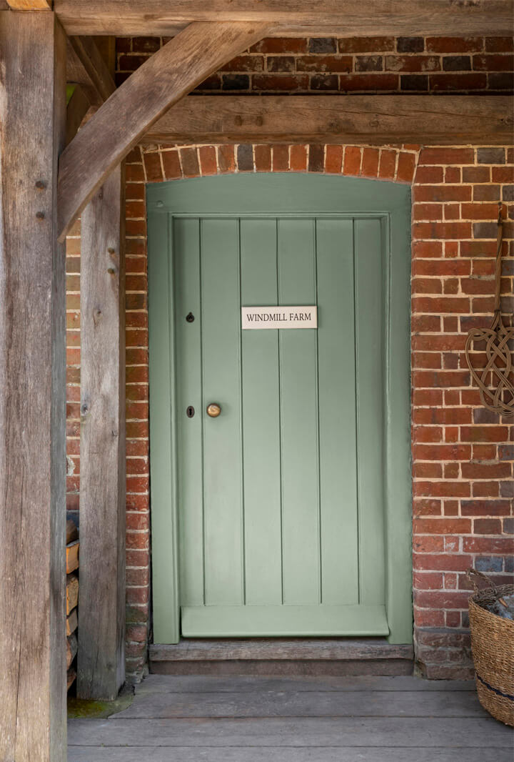 Sprig IV Front Door | Paint & Paper Library