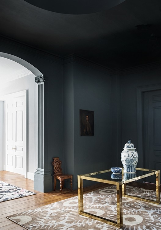 Squid Ink Hallway | Paint & Paper Library
