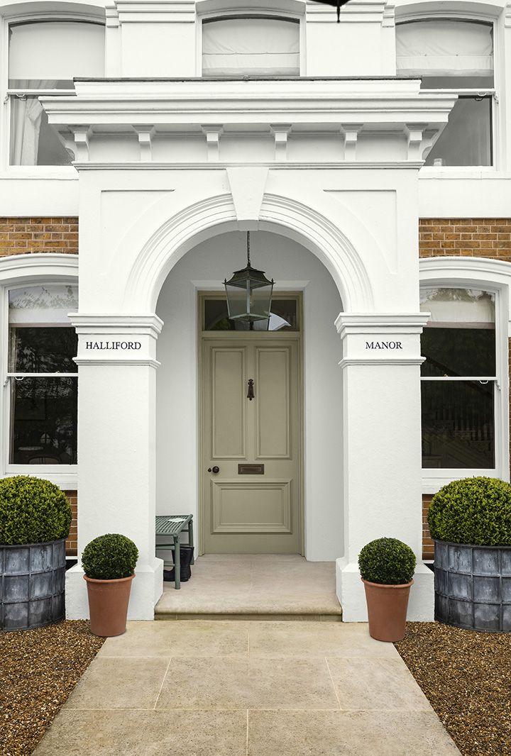 Five front door colours | Paint & Paper Library.