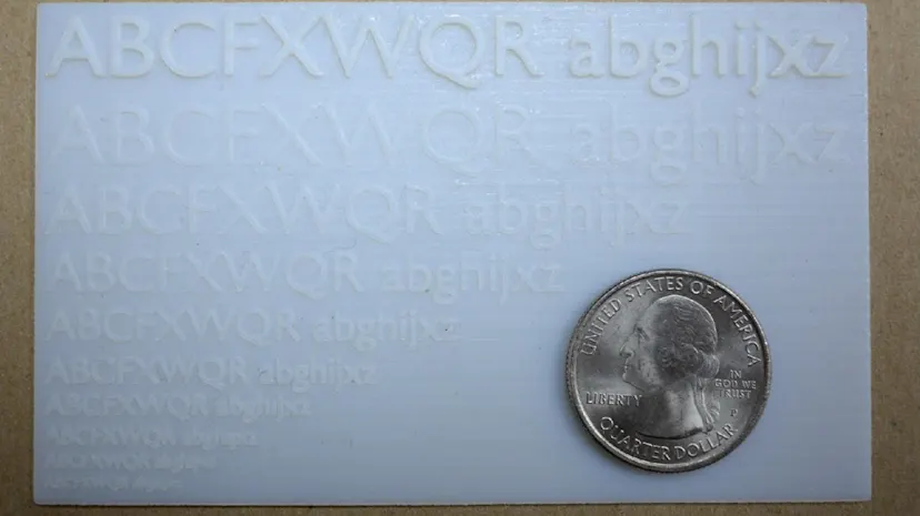 The Ultimate Guide to 3D Printed Text