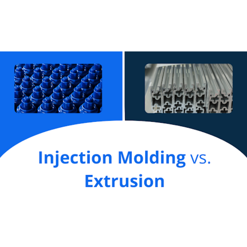 Injection Molding vs. Extrusion - Applications and Cost Comparison