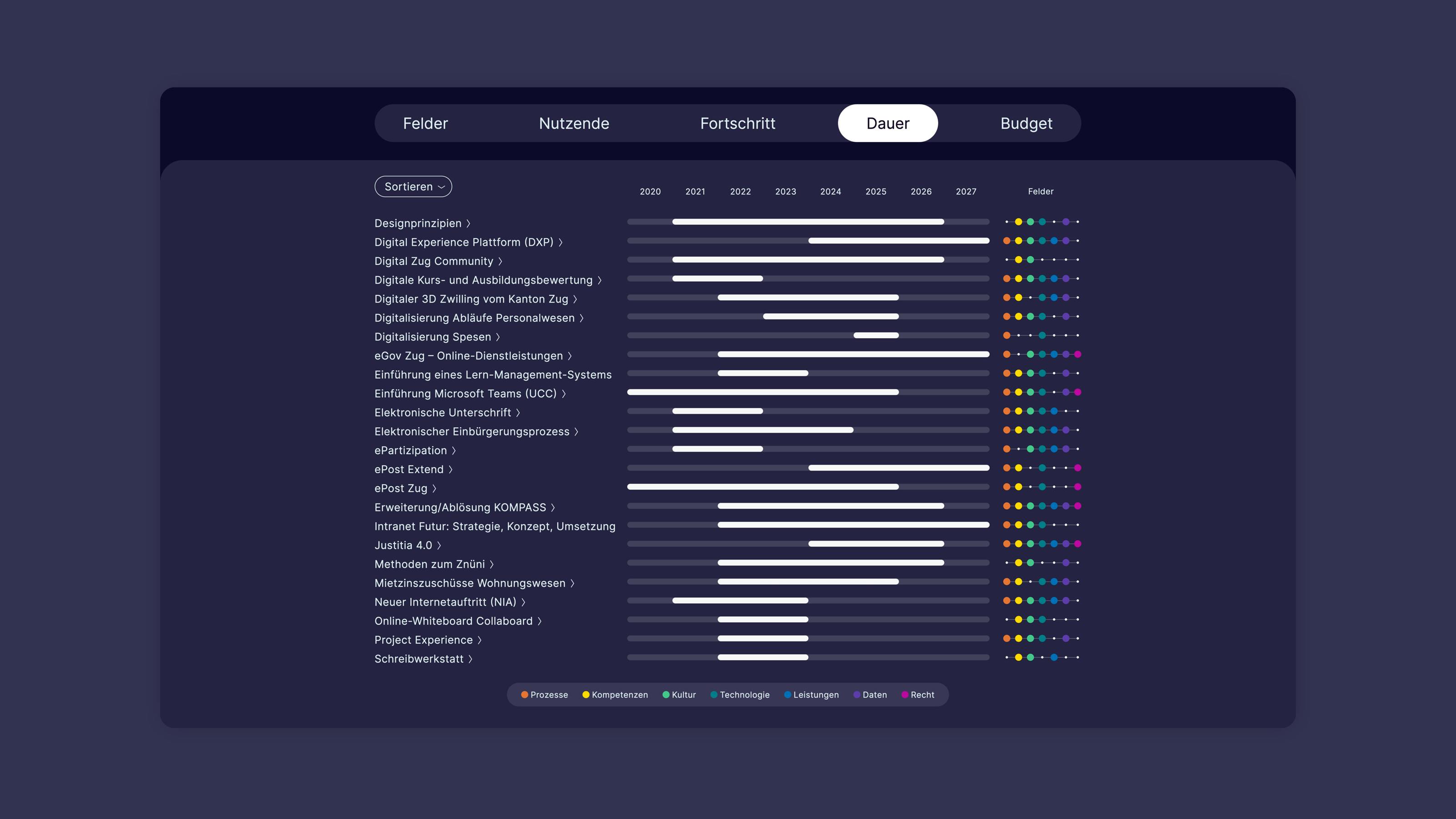 Superdot • Visualization of the Digital Strategy