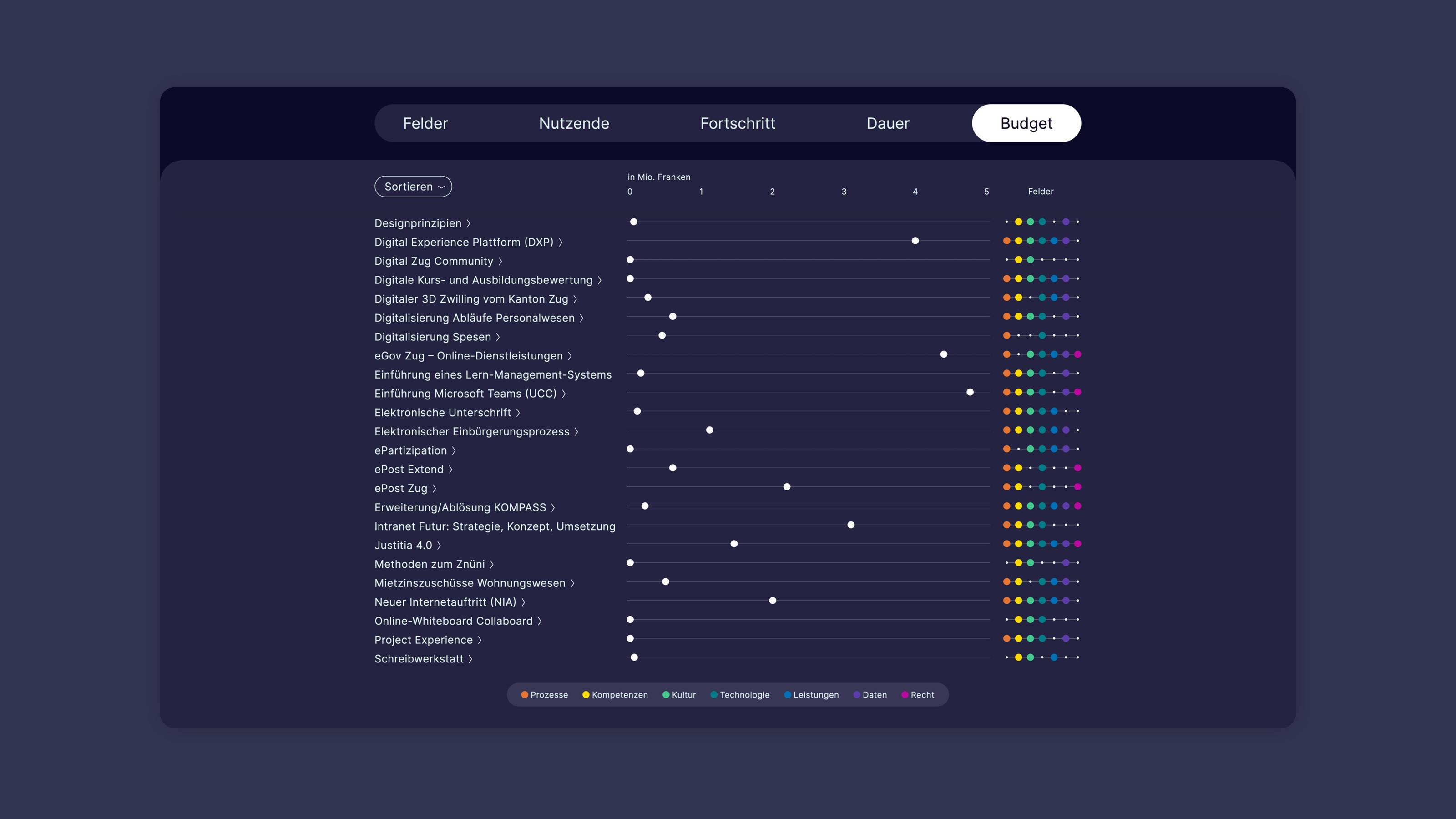 Superdot • Visualization of the Digital Strategy