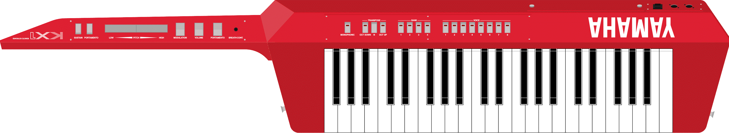 Yamaha KX1 | Keytars | Yamaha black boxes online archive