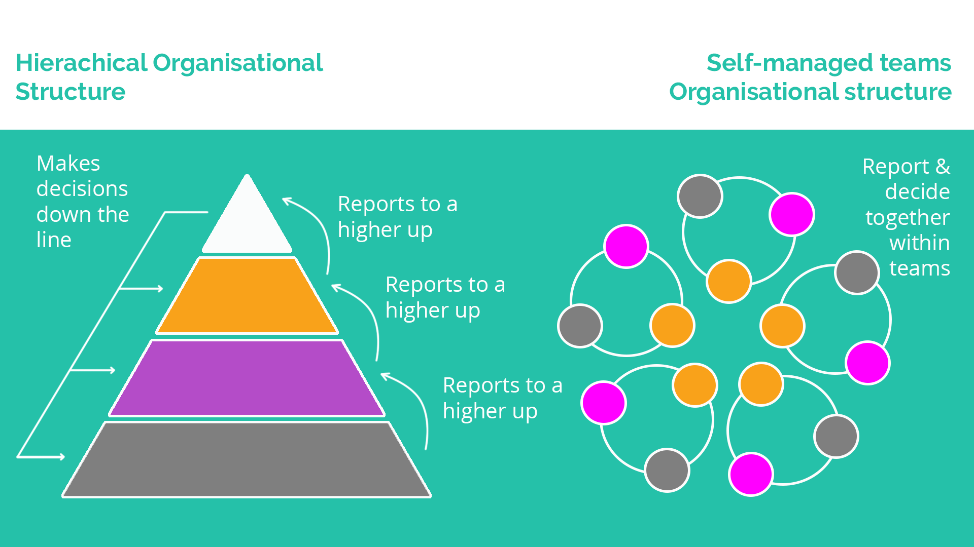 Taking down the hierarchy one self-managed team at a time | The Yarno Blog