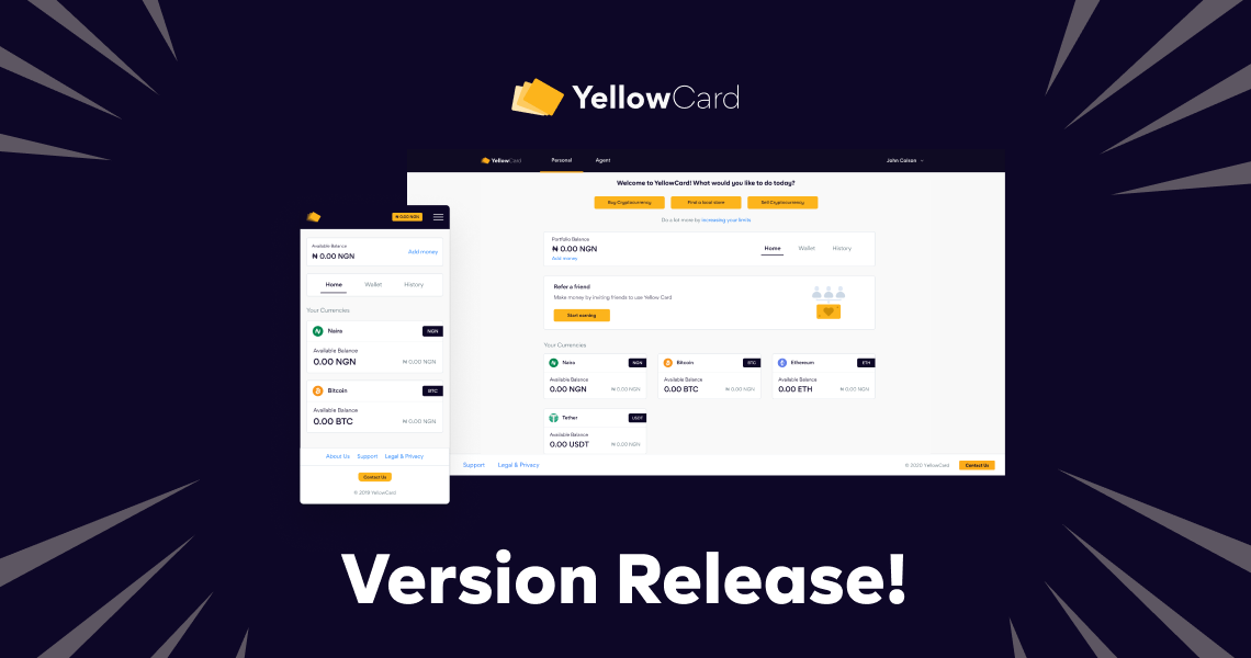 Introducing the New Yellow Card | Yellowcard.io