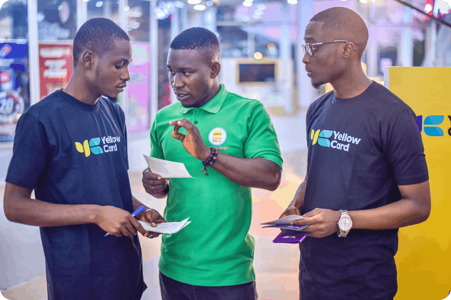 Become a Yellow Card Ambassador Become a Yellow Card Ambassador