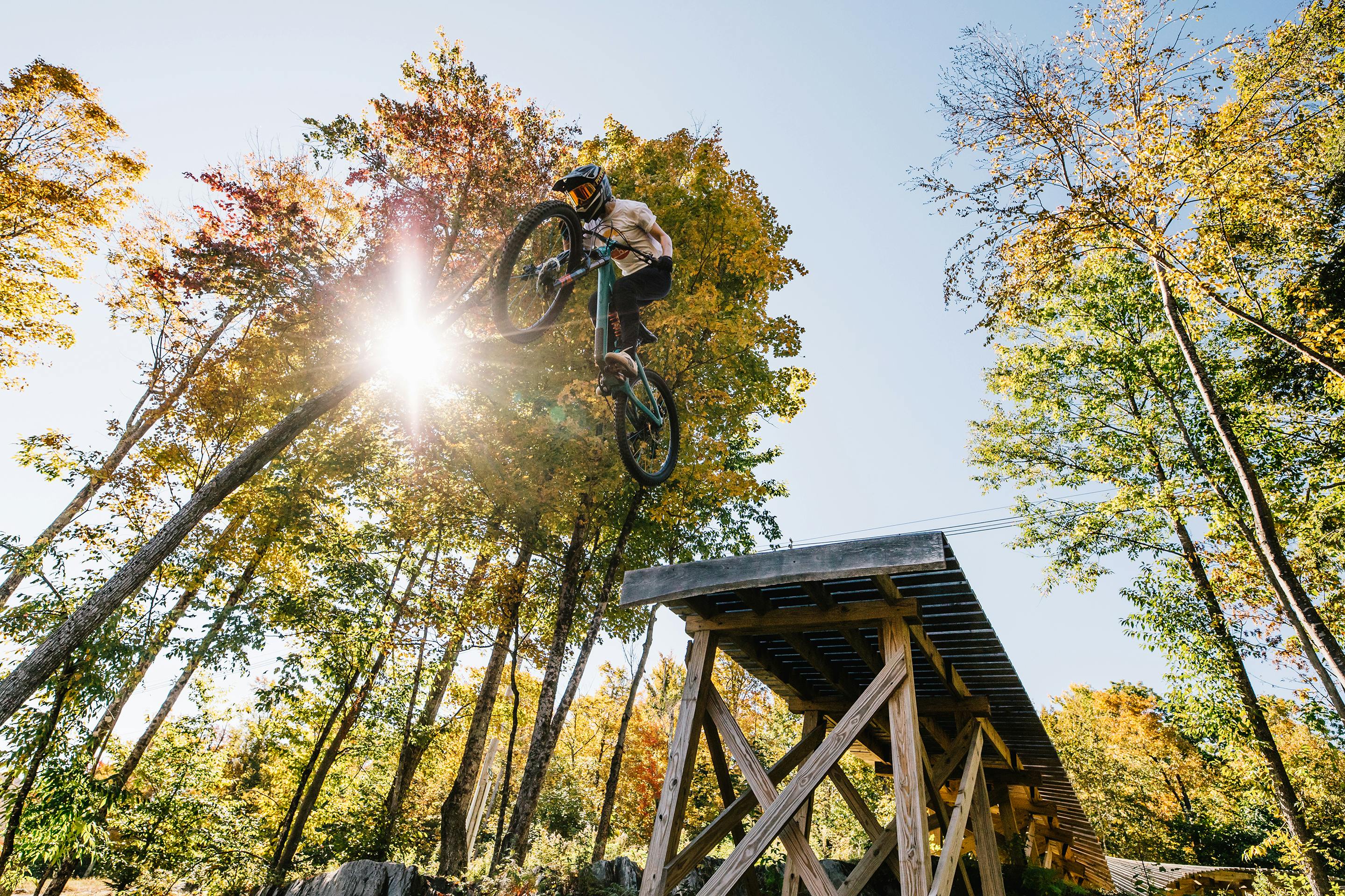 Mountain Bike Jump Wallpaper