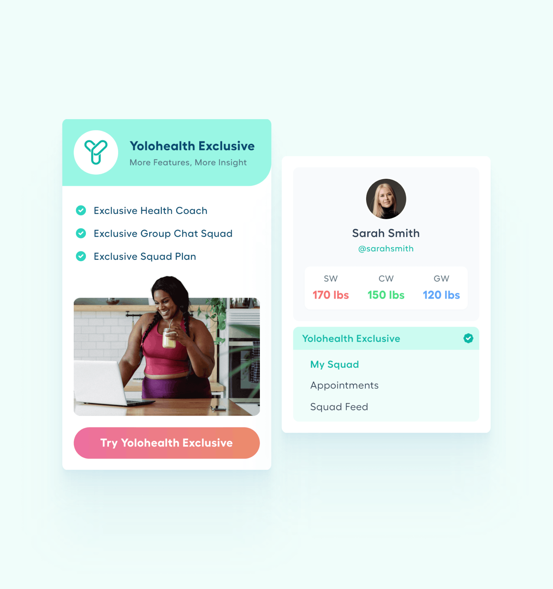 YoloHealth - Social weight care platform