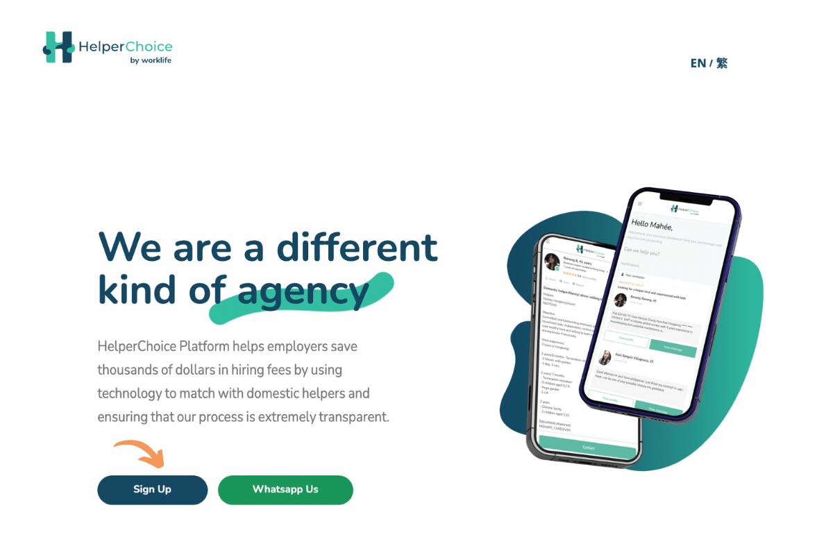 HelperChoice Platform - New User Guide To Hire A Domestic Helper In ...