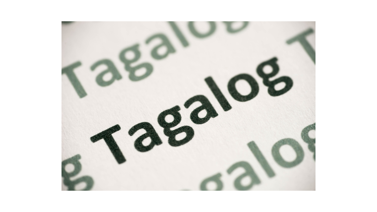 Learn To Speak Basic Tagalog With Your Filipino Maid