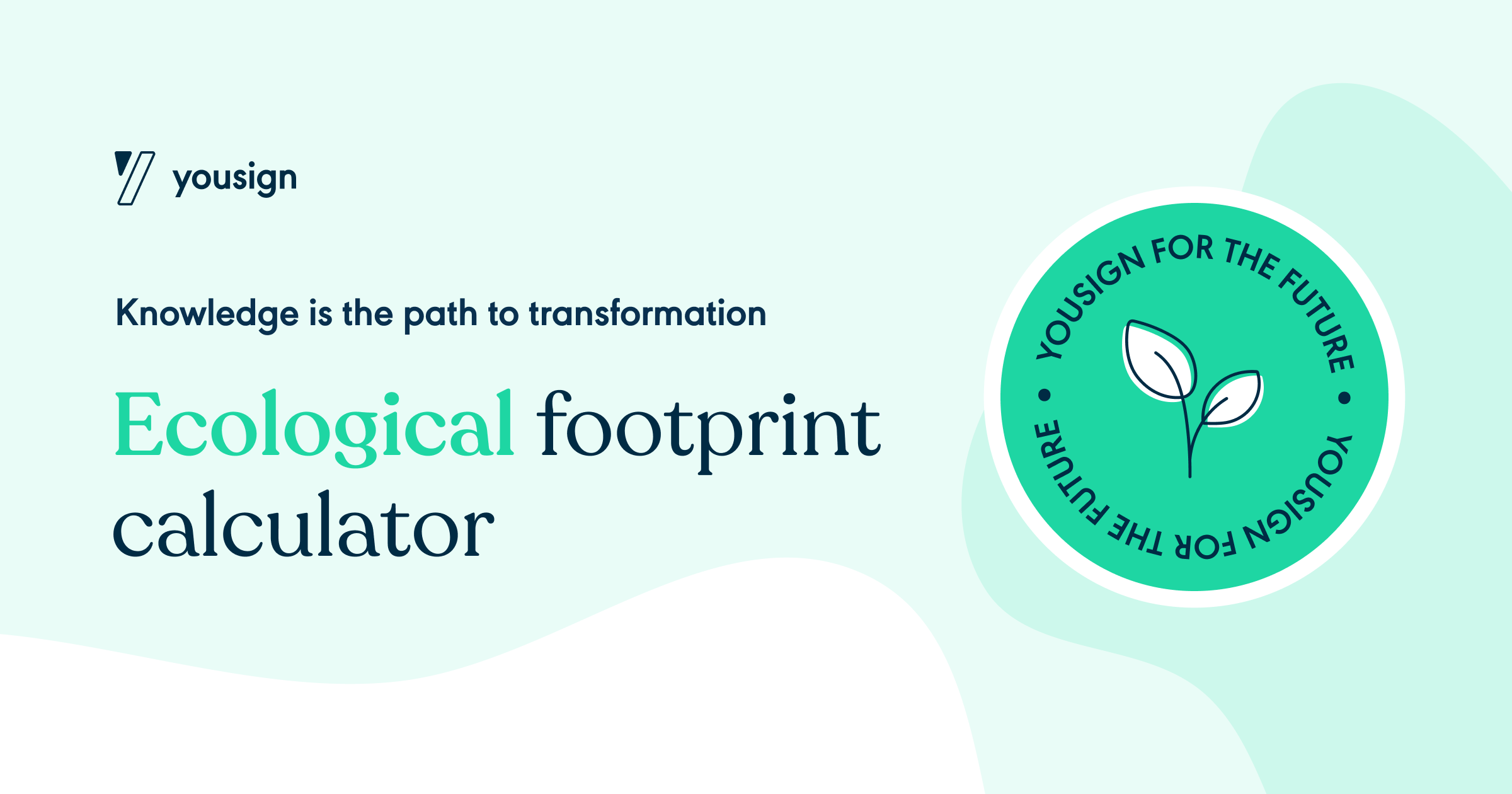Ecological Footprint Calculator - Yousign