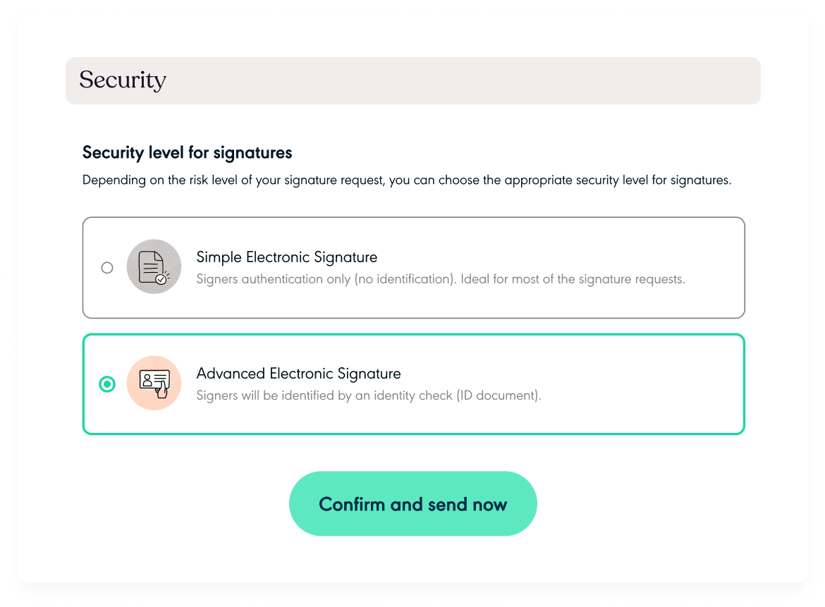 Advanced eSignature (AES) with Yousign