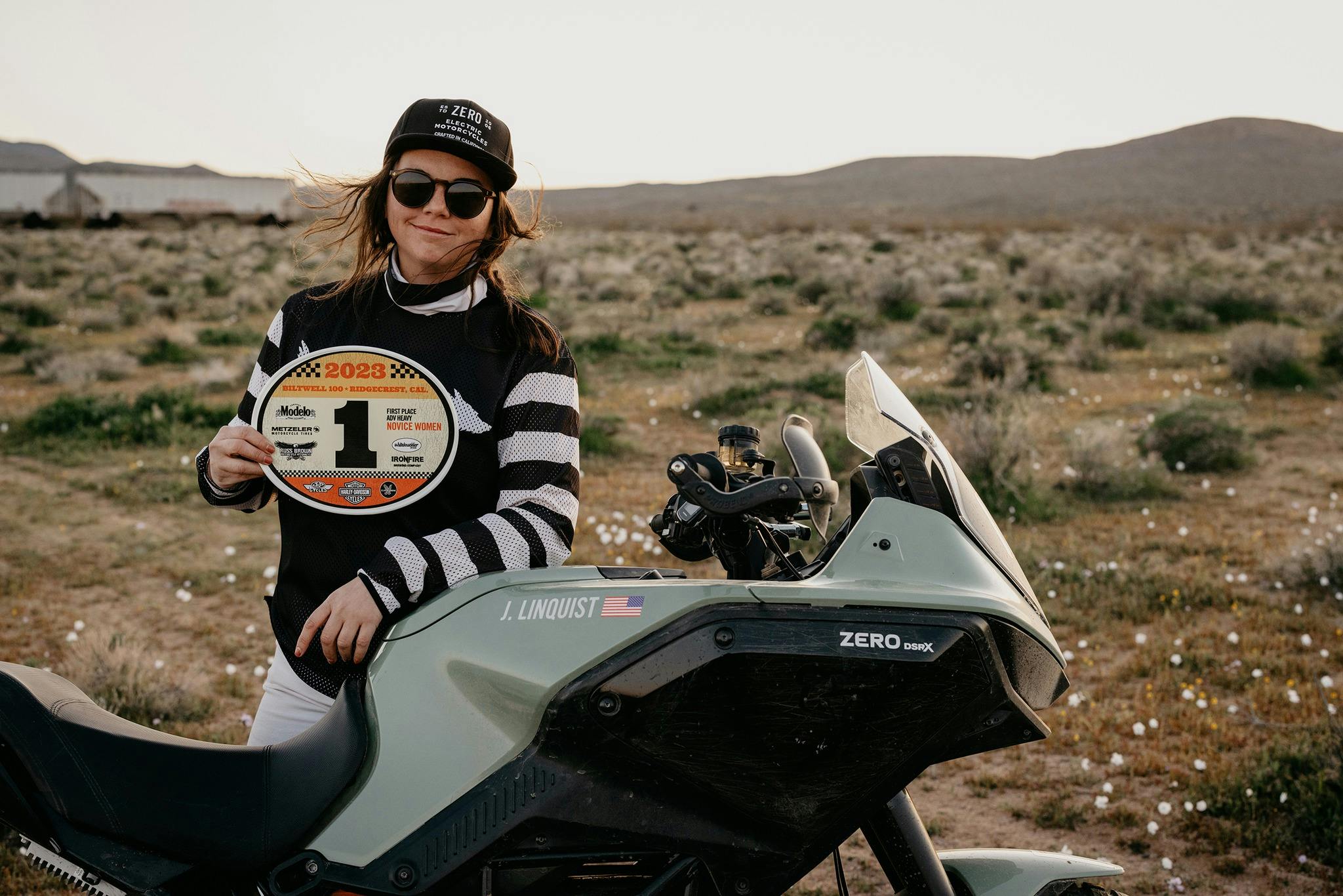 Biltwell 100 2023: Zero DSR/X Triumphs in Electric ADV Racing Debut