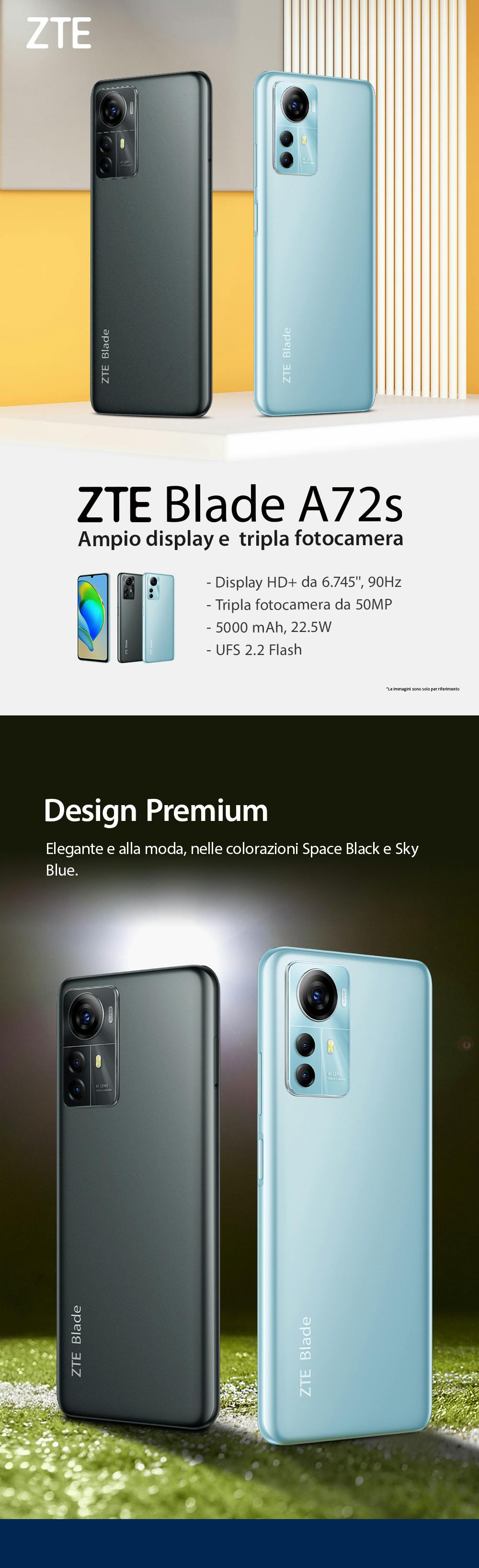 ZTE Blade A72S 4/64GB – Arafa Telecom