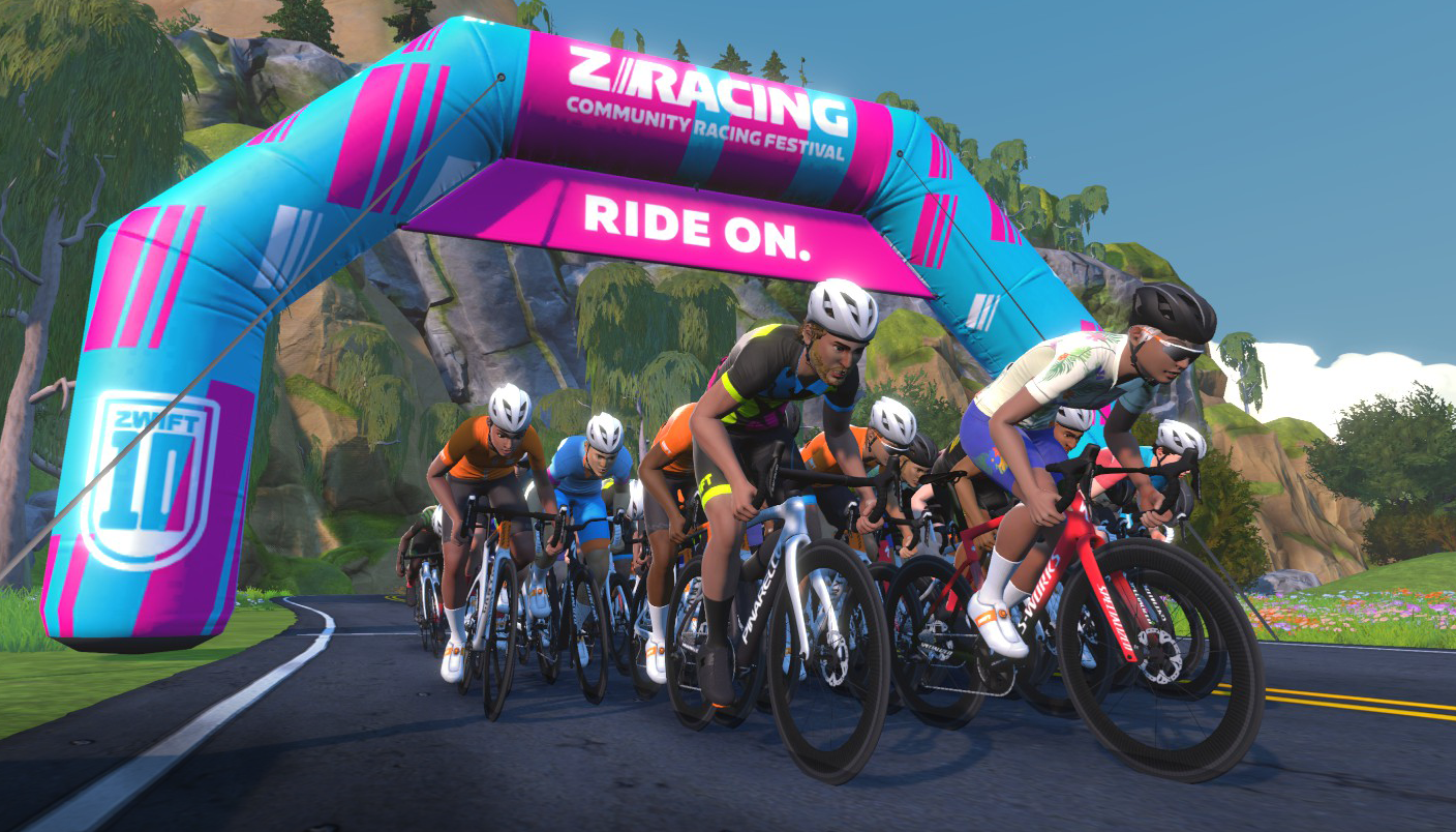 Monthly Race Event Calendar - Zwift